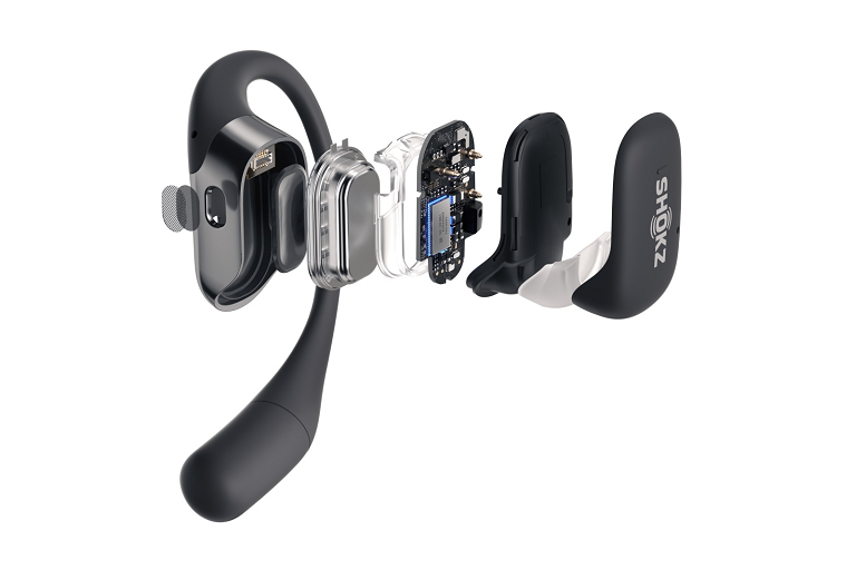 Buy Shokz OpenFit Open-Ear True Wireless Earbuds - Black | Harvey Norman AU