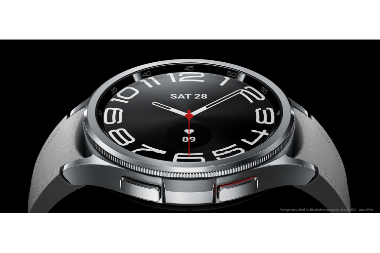 Buy Samsung Galaxy Watch6 Classic Bluetooth 47mm - Silver | Harvey ...