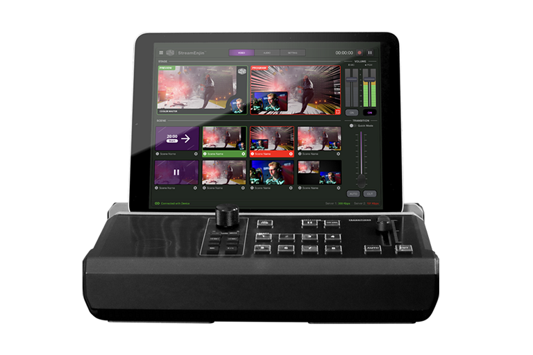 Buy Cooler Master StreamEnjin All-in-One Livestream Mixer - Black ...