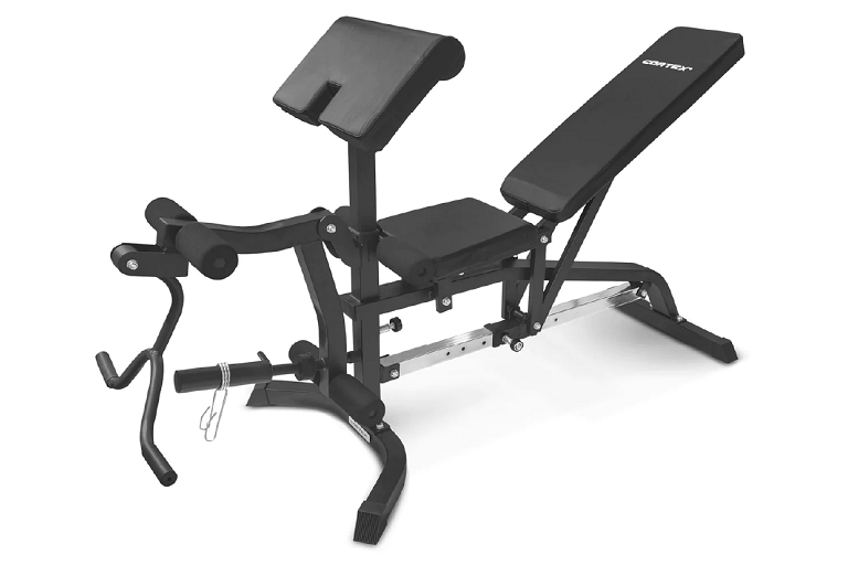 Buy Cortex BN-11 Exercise FID Bench + Olympic Tri-Grip Weight Plate and ...