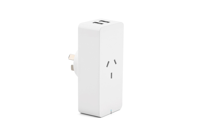 Buy Connect Smart WiFi Plug with Dual USB Charging Port & Power Monitor ...
