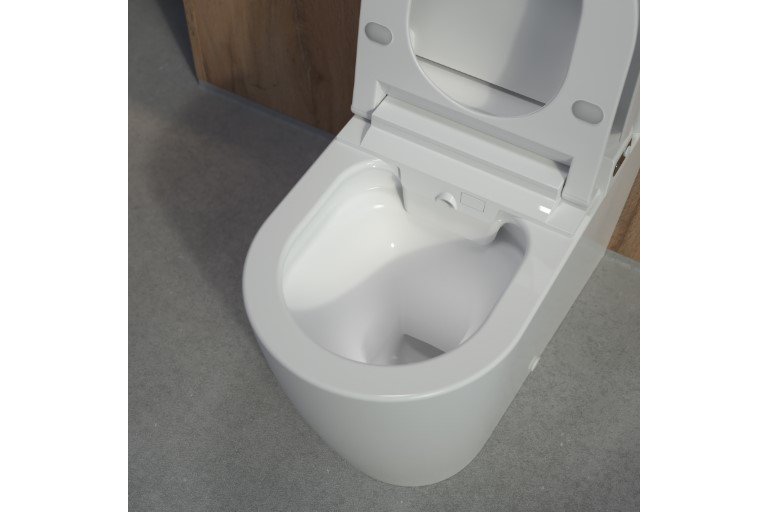 Buy Caroma Urbane II Cleanflush Back-to-Wall Intelligent Toilet Suite ...