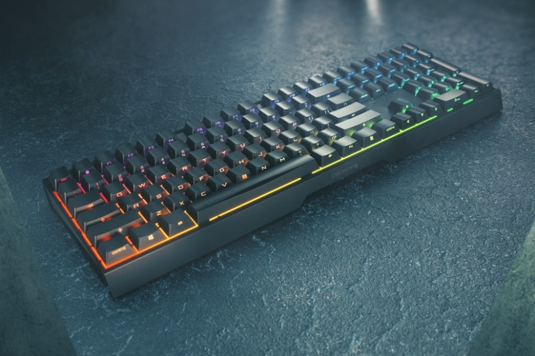 Cherry MX 3.0S RGB Gaming Keyboard - Black - MX Red Switch