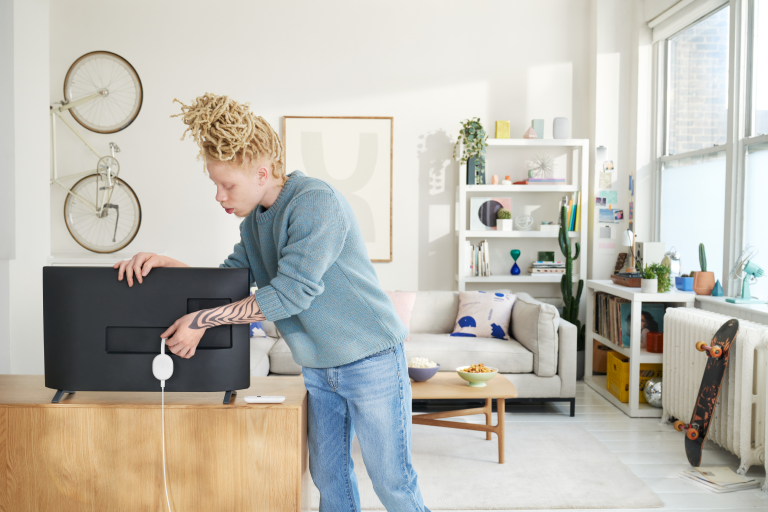 Buy Chromecast with Google TV (HD) | Harvey Norman AU