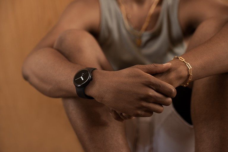 Buy Google Pixel Watch (Wi-Fi) - Polished Silver Stainless Steel Case ...