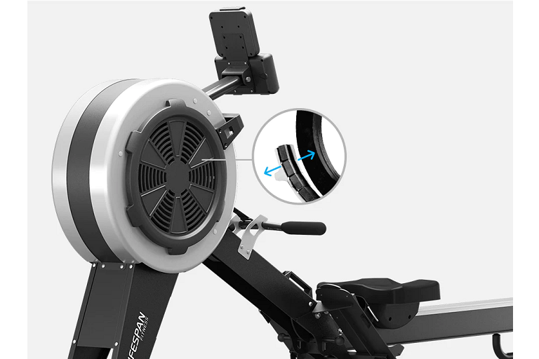 Buy Lifespan Fitness Air and Magnetic Commercial Rowing Machine ROWER ...