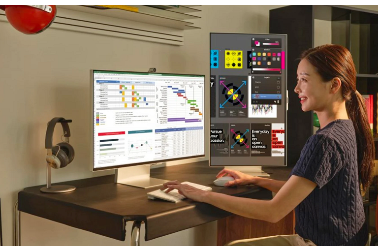 Buy Samsung 27-inch ViewFinity S90PC 5K Monitor | Harvey Norman AU