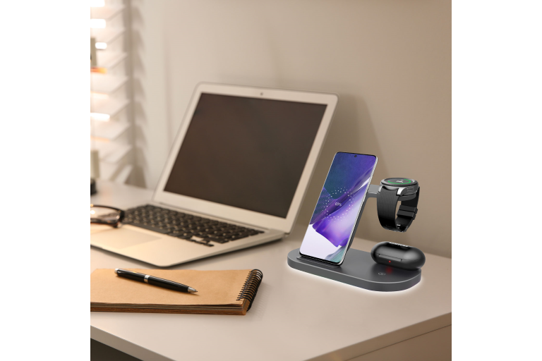 Buy Laser ChargeCore 3-in-1 Gen 2 Wireless Charging Station | Harvey ...
