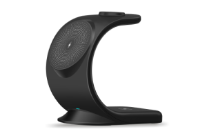 Buy Laser ChargeCore 3-in-1 Wireless Charging Station - Black | Harvey ...