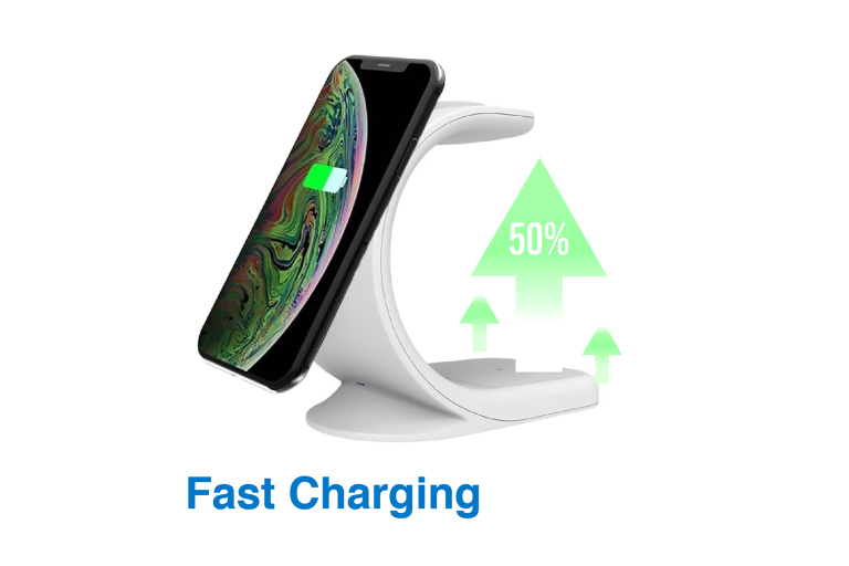 Buy Laser ChargeCore 3-in-1 Wireless Charging Station | Harvey Norman AU