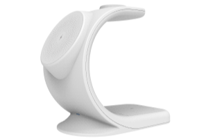 Buy Laser ChargeCore 3-in-1 Wireless Charging Station - White | Harvey ...