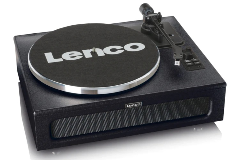 Buy Lenco LS-430BK Turntable with Built-in Speakers | Harvey Norman AU