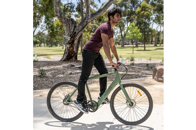 Buy Progear E-Mode Olive Electric Bike | Harvey Norman AU