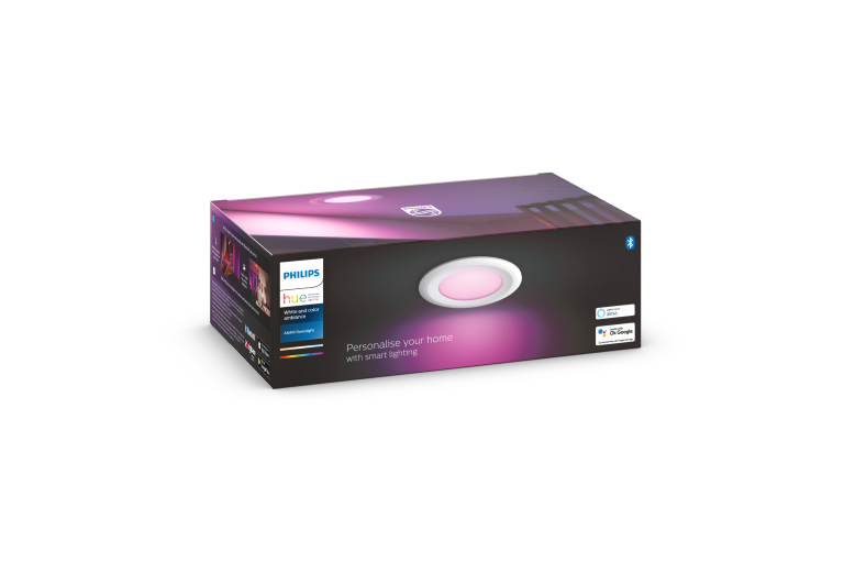 Buy Philips Hue White and Colour Ambiance 90mm Akari Downlight with ...