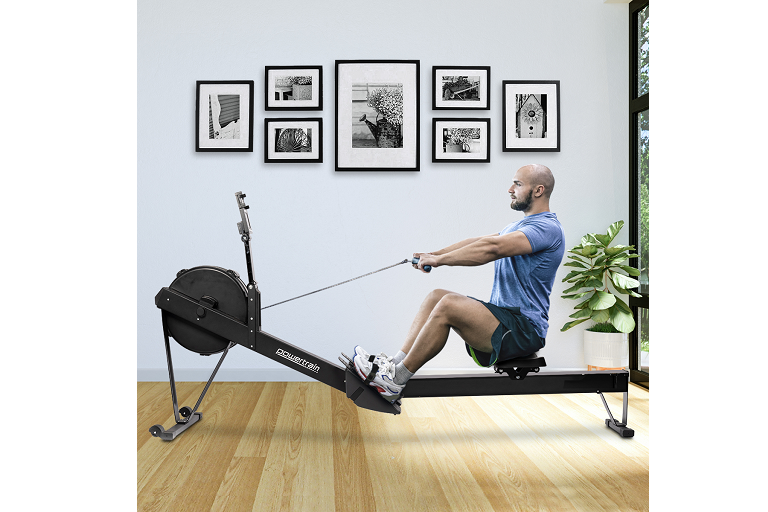 Buy Powertrain Air Rowing Machine Resistance Rower | Harvey Norman AU