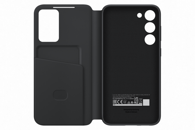 Buy Samsung Galaxy S23 Smart View Wallet Cover - Black | Harvey Norman AU