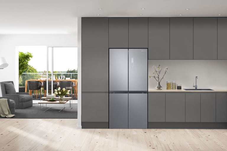 Buy Samsung 488L French Door Refrigeration - Silver Layered Steel ...
