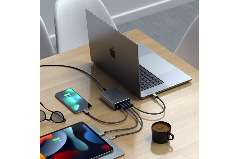 Buy Satechi 165W USB-C 4-Port PD GaN Charger | Harvey Norman AU