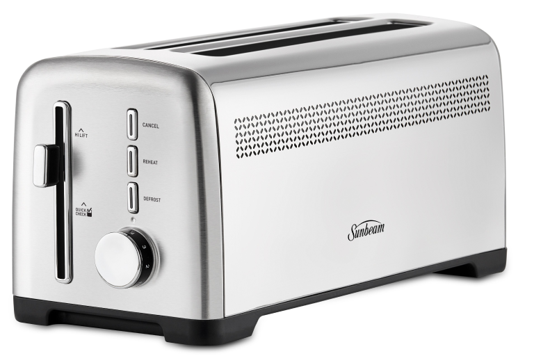 Buy Sunbeam Fresh Start 4 Slice Long Slot Toaster - Stainless Steel ...