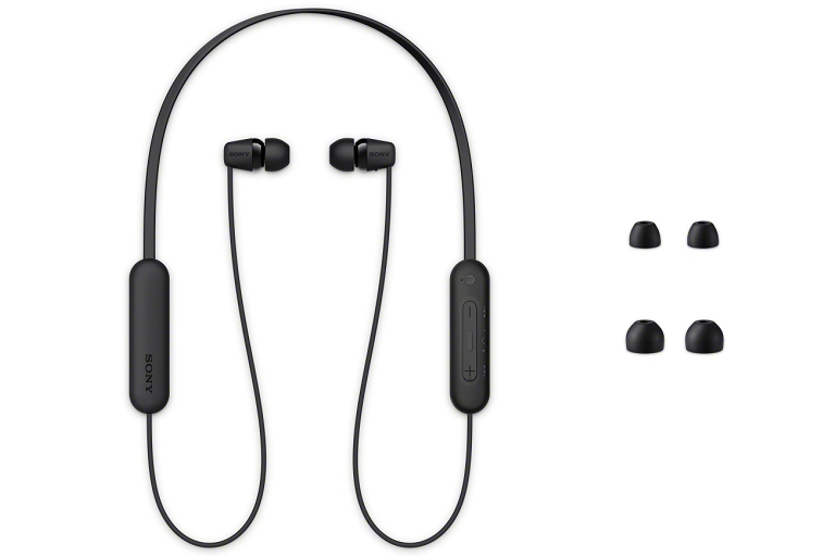Buy Sony WI-C100 Wireless In-Ear Headphones - Black | Harvey Norman AU